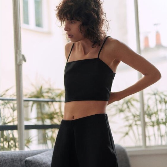 Zara | Tops | Zara Ottoman Top | Poshmark